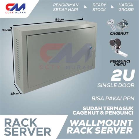 Promo Wallmount Rack Server 2u Rak Server Single Door 2u Diskon 9 Di Seller Safka Store