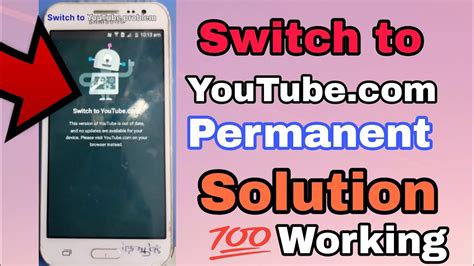 switch to permanent solution working method j2 youtube