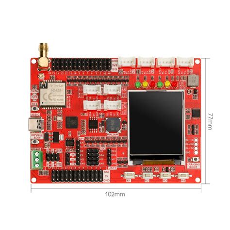 Lorawan Ra 08h Development Board Integrated Rp2040 With 18 “ Lcd For