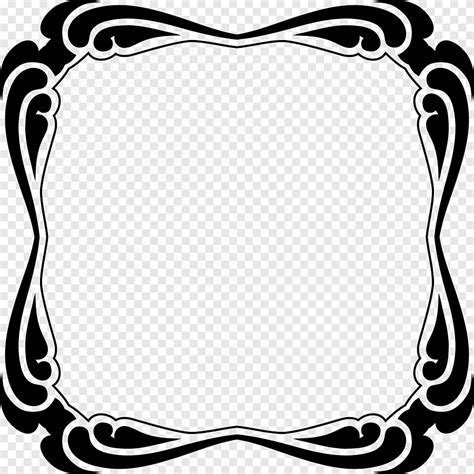 프레임 장식 테두리 거울 화이트 가구 Png Pngegg