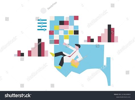 Abstract Geometric Elements Shapes Vector Illustrations Stock Vector Royalty Free 2238104963