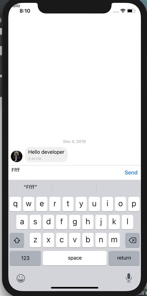 accessory bar space · issue 1538 · faridsafi react native ted chat