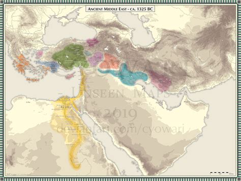 Ancient Middle East Map