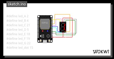 Count One To Zero Wokwi Esp32 Stm32 Arduino Simulator