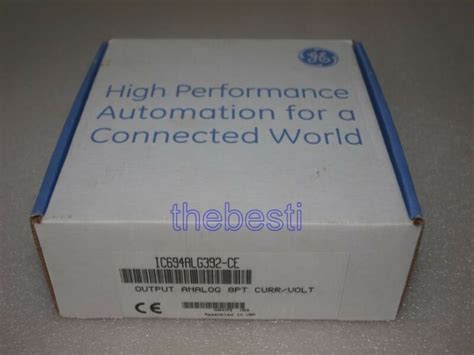 New GE Fanuc IC ALG Analog Output Module In Box