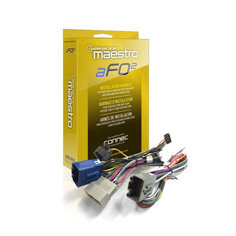 Maestro Fo2 Plug And Play Amplifier Harness For Select Ford Sony Audio