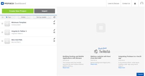 Membuat Custom Tab Menggunakan Monaca Dan Angularjs Part 1 Aplikasi