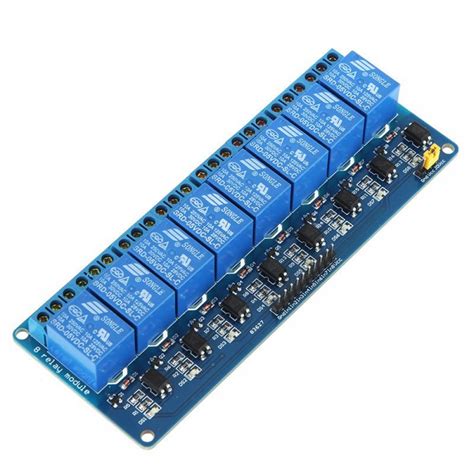 austral 3d rosario modulo relay rele de 8 canales 5v 10a arduino pic avr