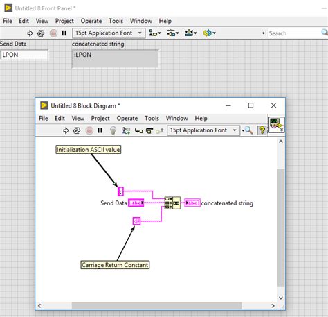 Sending Commandsasci Characters Via Rs 232 Ni Community