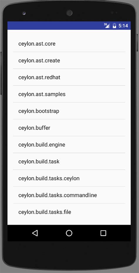 Ceylon On Android Java Code Geeks