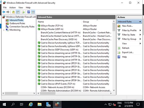 Mở giao thức ICMP cho phép Ping trên windows server Hotline