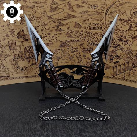 Kuronami No Yaiba A Pair Game Metal Prop Leones Marvelous Items