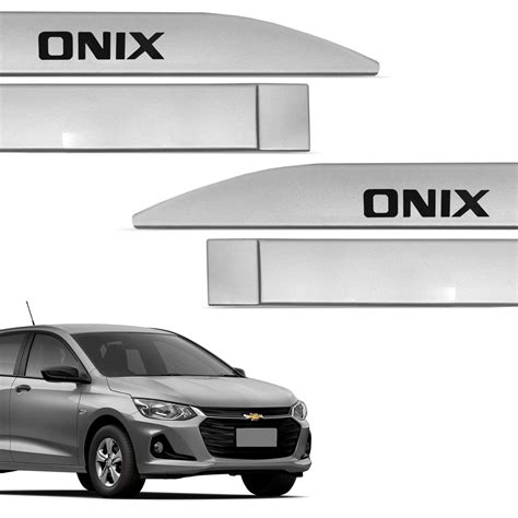 Friso Lateral Onix A Prata Shark General Car