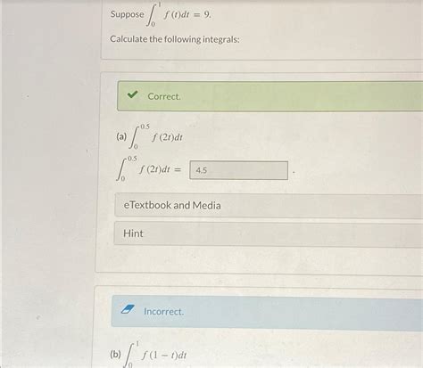 Solved Suppose F T Dt Calculate The Following Chegg Com