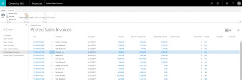 Using Navigation In Dynamics 365 Business Central Stoneridge Software