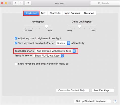 How To Customize Touch Bar On MacBook Saint