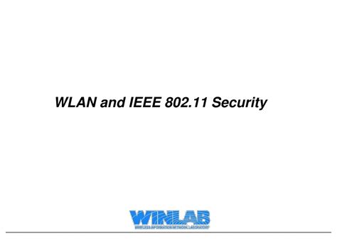 Ppt Wireless Lan Security Ieee 802 11 Measures And Threats Powerpoint Presentation Id 8732790