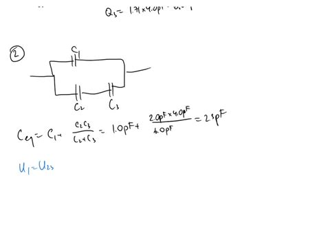 A Network Of Four Capacitors Each Of 12 Âµf Capacitor Is Connected To A 500 V Supply As Shown
