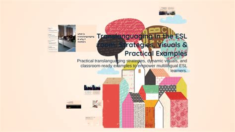 Translanguaging In The Esl Classroom Strategies Visuals And Practical