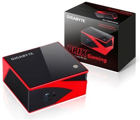 Gigabyte Brix Gaming Pc Is Tiny For A Gaming Pc Liliputing