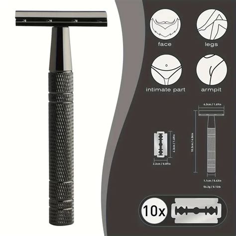 Double Edge Safety Razor Classic Single Blade Razor Men Temu