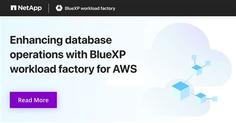 netapp bluexp on linkedin aws databases workloadfactory