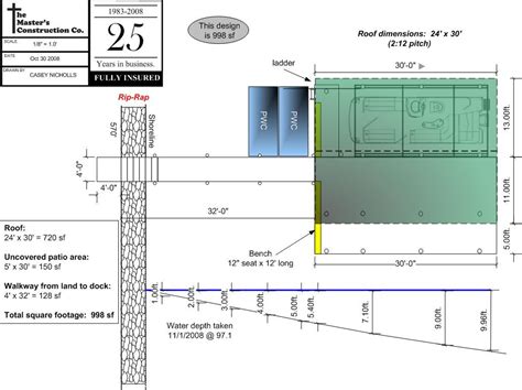 Sketchup Dock Rendering Drafting CAD Forum Contractor Talk