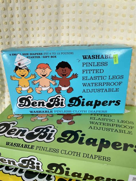 Nos Cloth Diapers Vintage Cloth Diapers Original Packaging Vintage