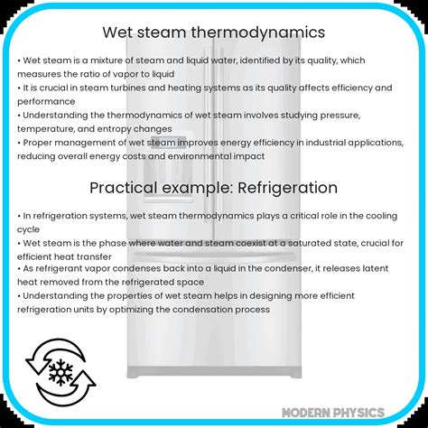 Wet Steam Thermodynamics Properties Analysis And Efficiency