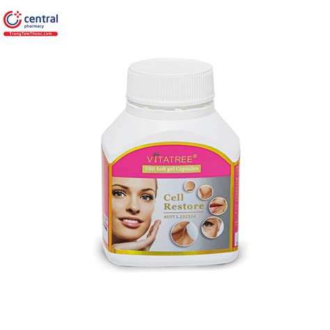 thuốc vitatree cell restore viên uống tái tạo tế bào tế bào gốc