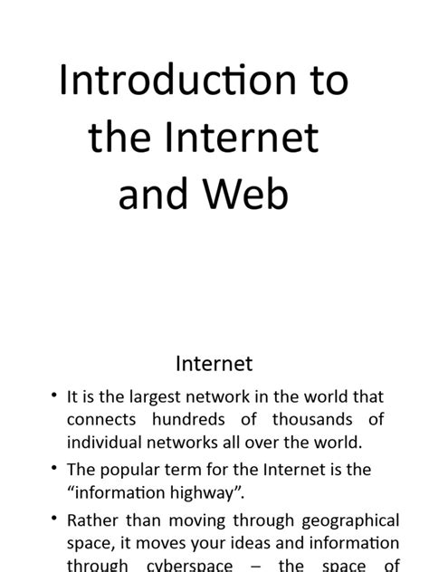Internet And Web Pdf World Wide Web Internet And Web