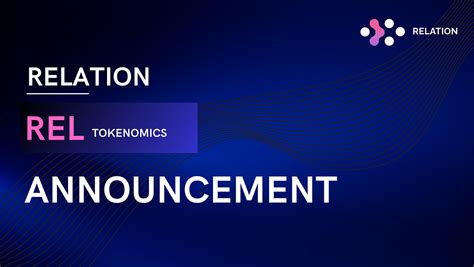 relation protocol announces tokenomics for its native token rel