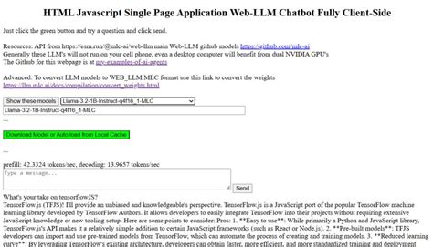 Webllm Llms Webgpu Transformersjs Webaisummit2024 Webllm Webai