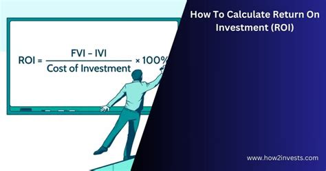 How To Calculate Return On Investment ROI