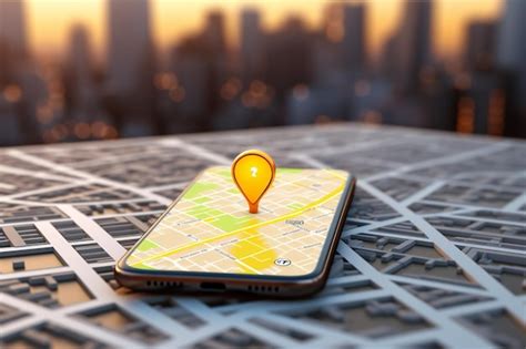 Premium Photo Map Street Gps Navigation Road