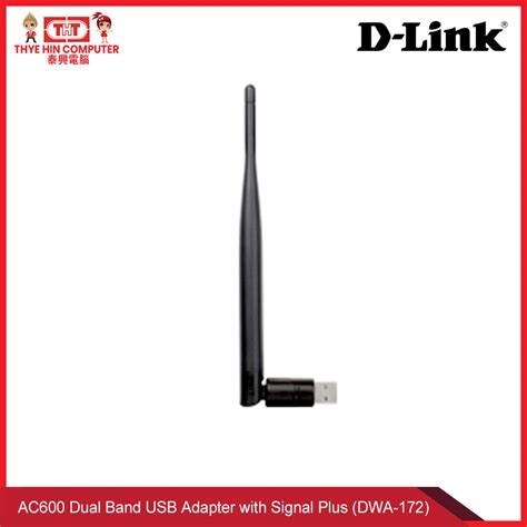 Dlink Dwa Wireless Ac Dual Band Usb Adapter With Signal Plus Thyehincomputer Com My