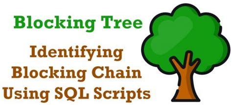 Sql Server Blocking Tree Identifying Blocking Chain Using Sql
