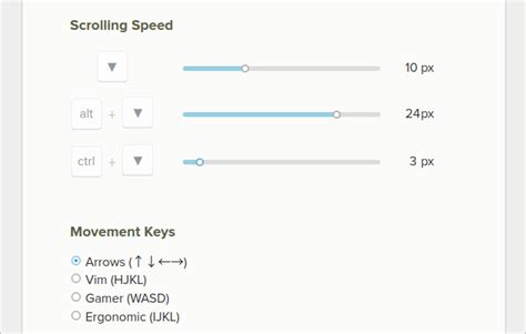 Smooth Key Scroll Chrome拡張 キーボードによるスクロール速度をピクセル単位で調整する Chrome拡張のいいところ