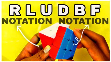 How To Read Notation [3x3 Cube] Youtube