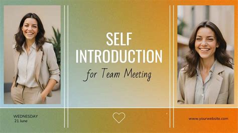 Free Self Introduction PowerPoint Templates Google Slides Themes