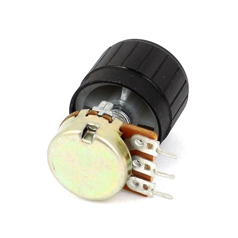 B10K 10K Variable Resistors Ohm 3 Terminals Rotary Audio B Type Potentiometers Potentiometer Pot