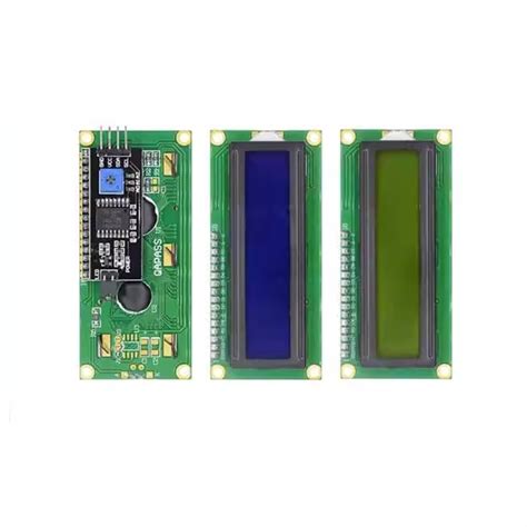 2 Pcs Blue Screenyellow Green Screen 1602a Iici2c Lcd 5v Lcd With
