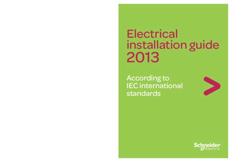 Pdf Electrical Installation Guide 2013 According To Iec International Standards
