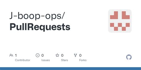 Github J Boop Opspullrequests