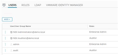 NSX T 3 0 RBAC With Active Directory Identity Source Rutgerblom Com