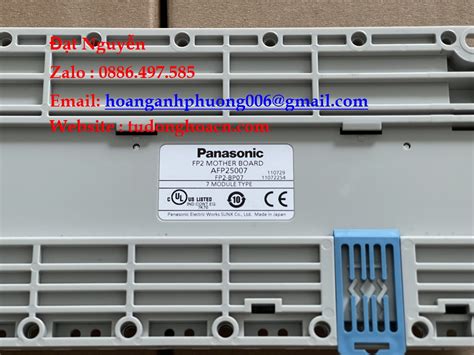panasonic fp2 bp07 mother board cho bộ Điều khiển plc fp2 series