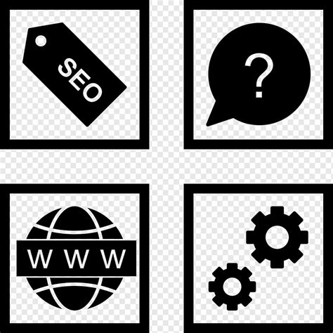 Set Of Seo Search Engine Optimization Icons Png Pngwing