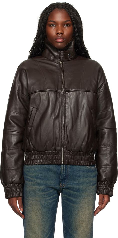 Gimaguas Paula Leather Jacket In Black Lyst