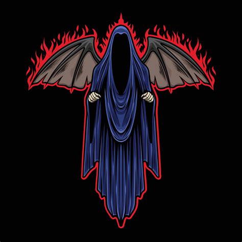 Scary Grim Skull 11027280 Vector Art At Vecteezy