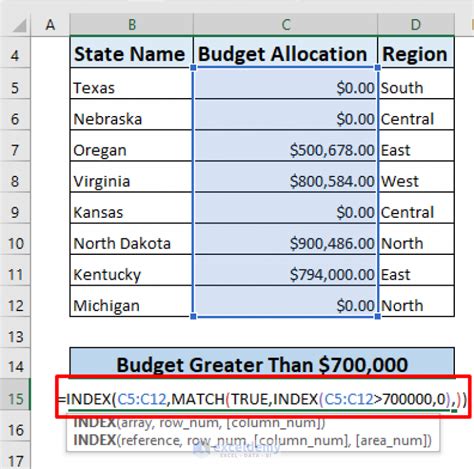How To Find First Value Greater Than In Excel 4 Ways Exceldemy